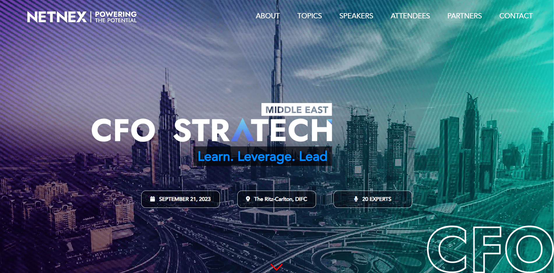 CFO STRATECH Middle East - 2023
